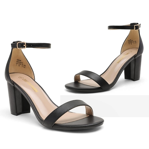 Dream Pairs | Shoes | Dream Paris Sz 2 Black Heels | Poshmark